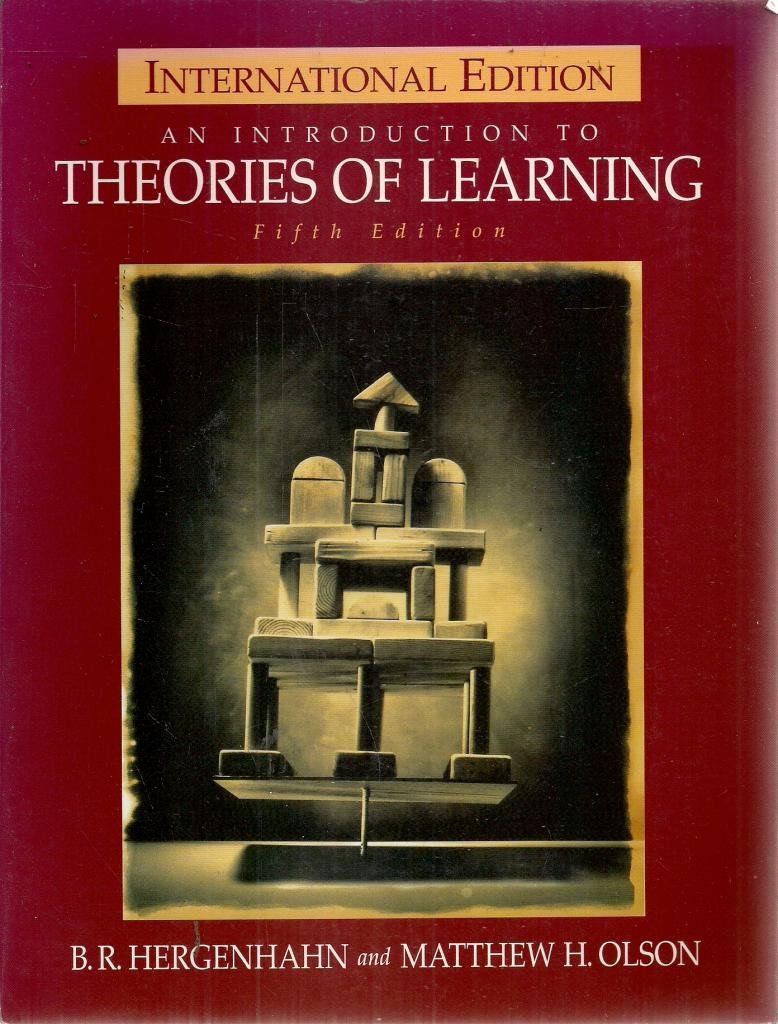 Buy An Introduction to Theories of Learning Book Online at Low Prices ...