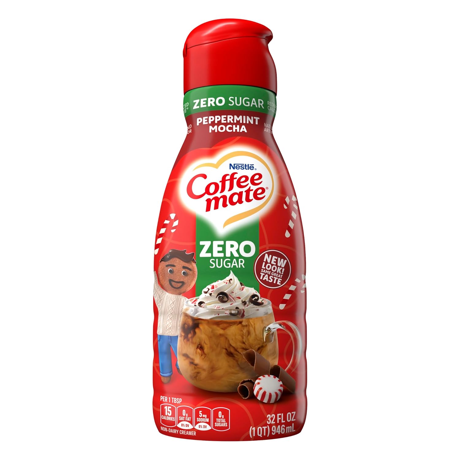 Amazon.com: Nestle Coffee mate - Crema líquida para café sin azúcar y ...