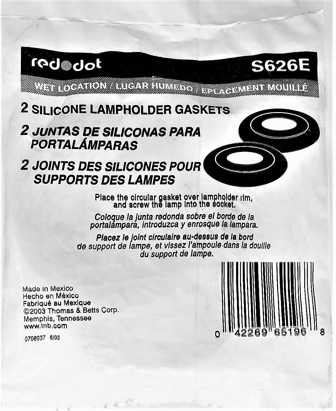 Flood Light Bulb Gasket