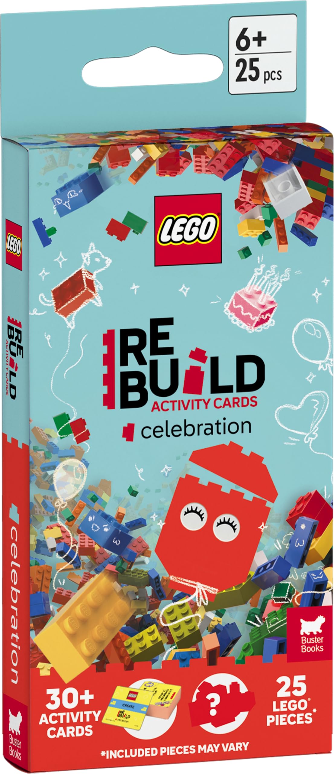 LEGO® Books: ReBuild Activity Cards: Celebration (with over 30 activity ...