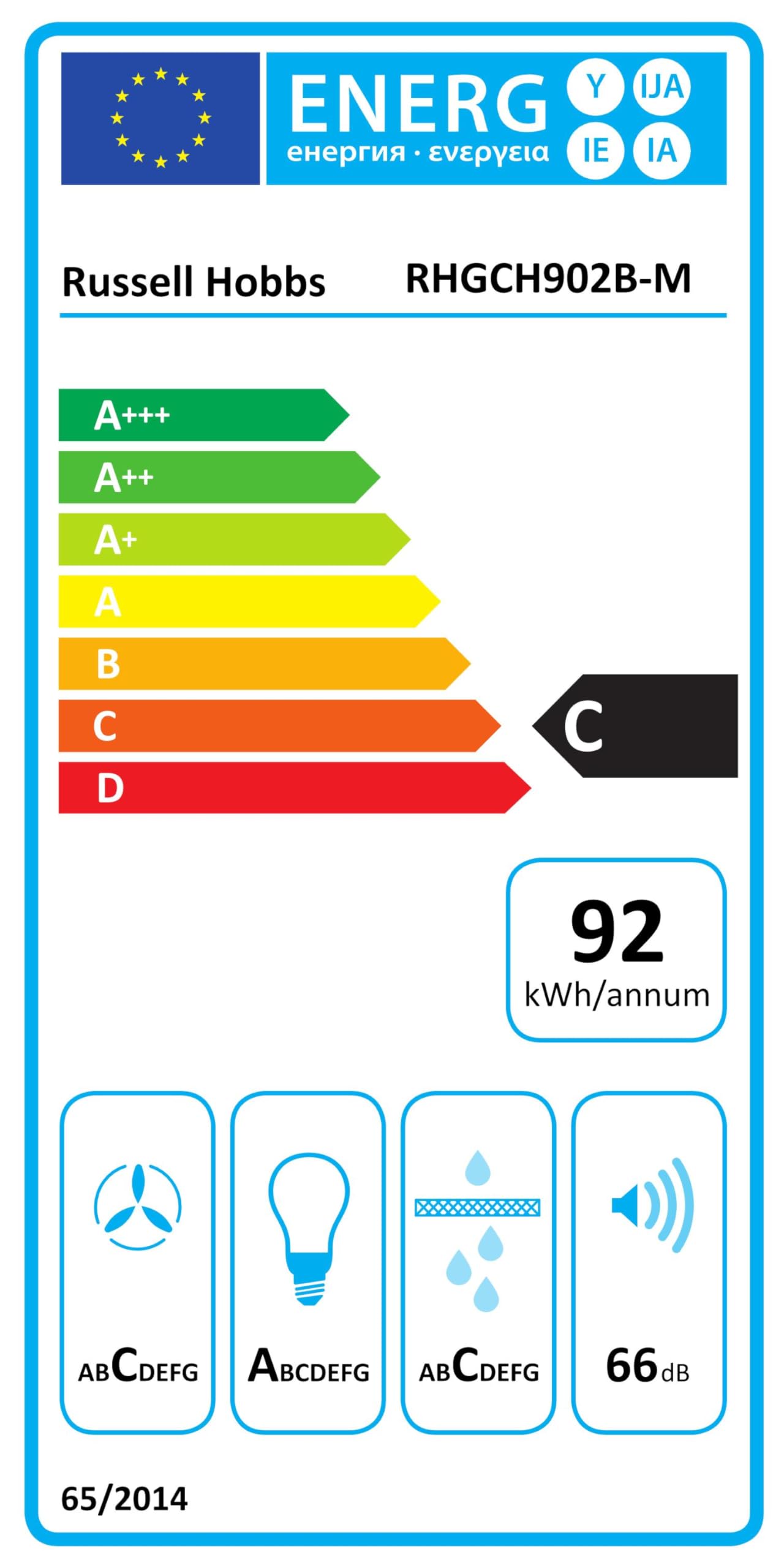 SIA AH90BL 90cm Black Angled Glass Chimney Cooker Hood Kitchen ...