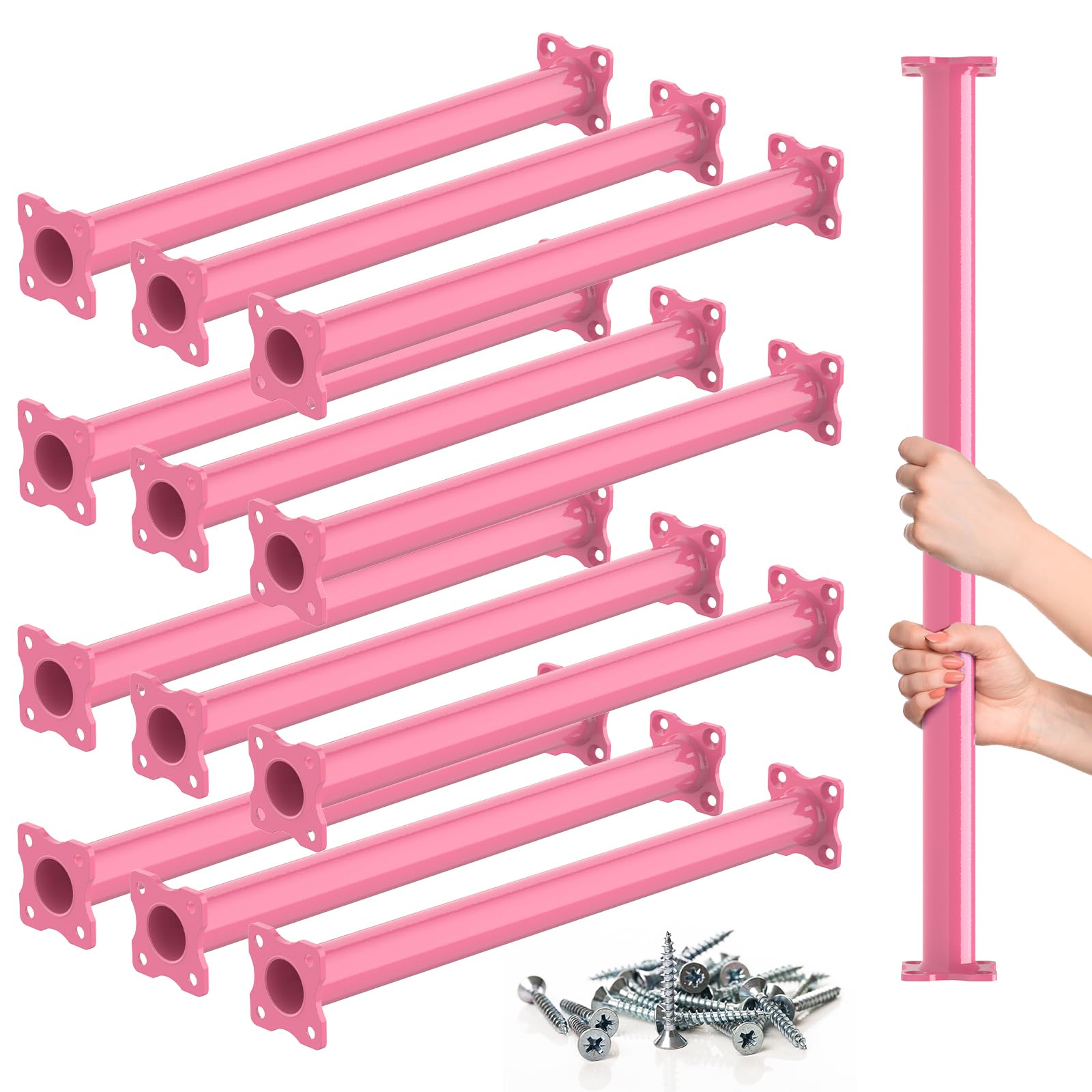 Amazon.com: Sulythw 12 Pcs Monkey Bars Ladder Rungs Hardware Kit for ...