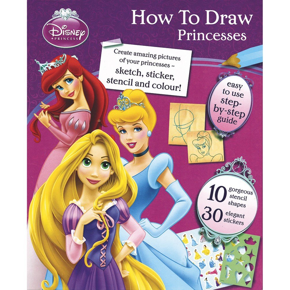 Easy Drawings Of Disney Princess Step By Step