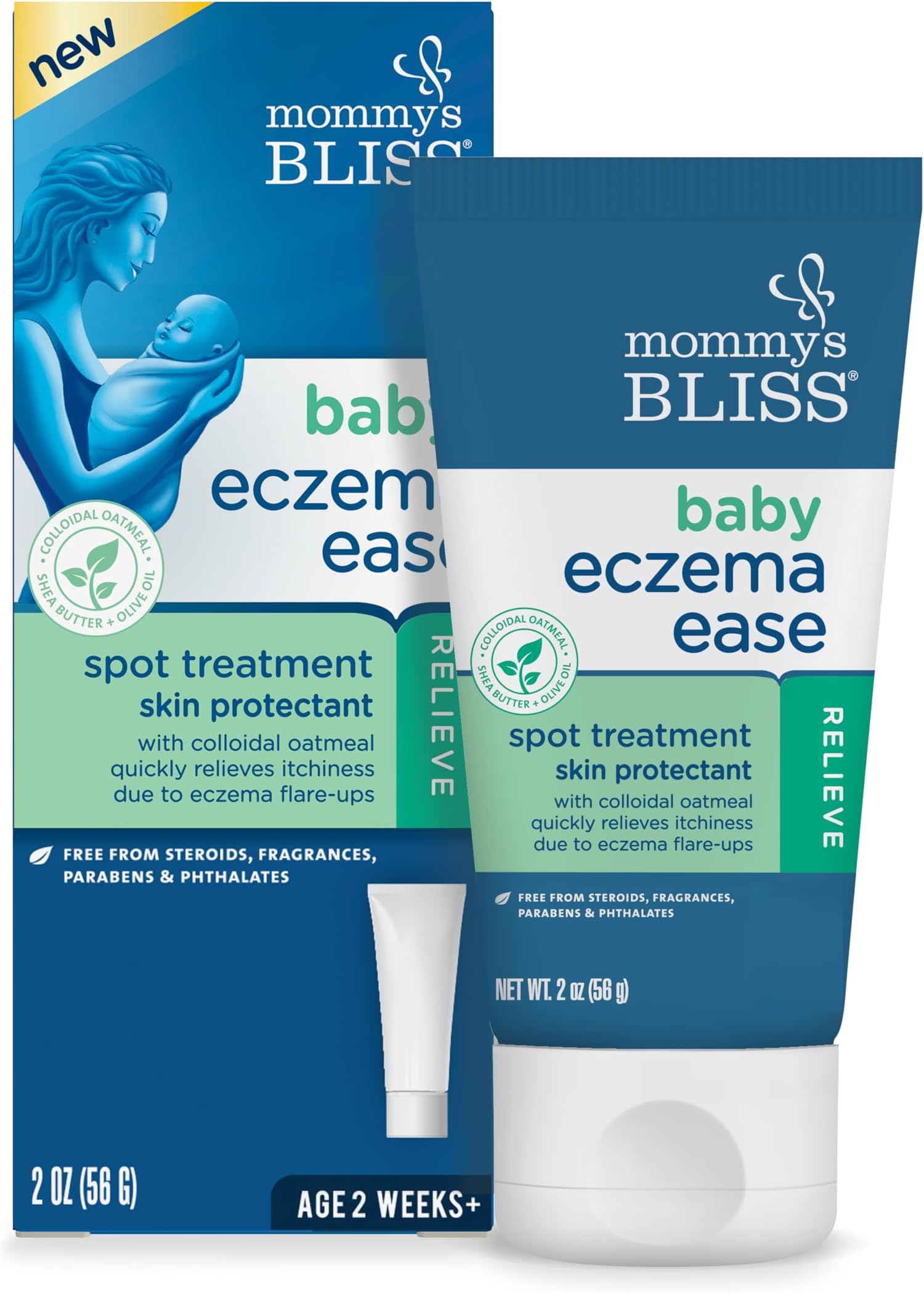 Amazon.com: MG217 Baby Eczema Cream With 2% Colloidal Oatmeal, for ...