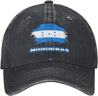 Generic Baseball Cap Vintage Honduras Hondurans Flag Washed Cotton ...