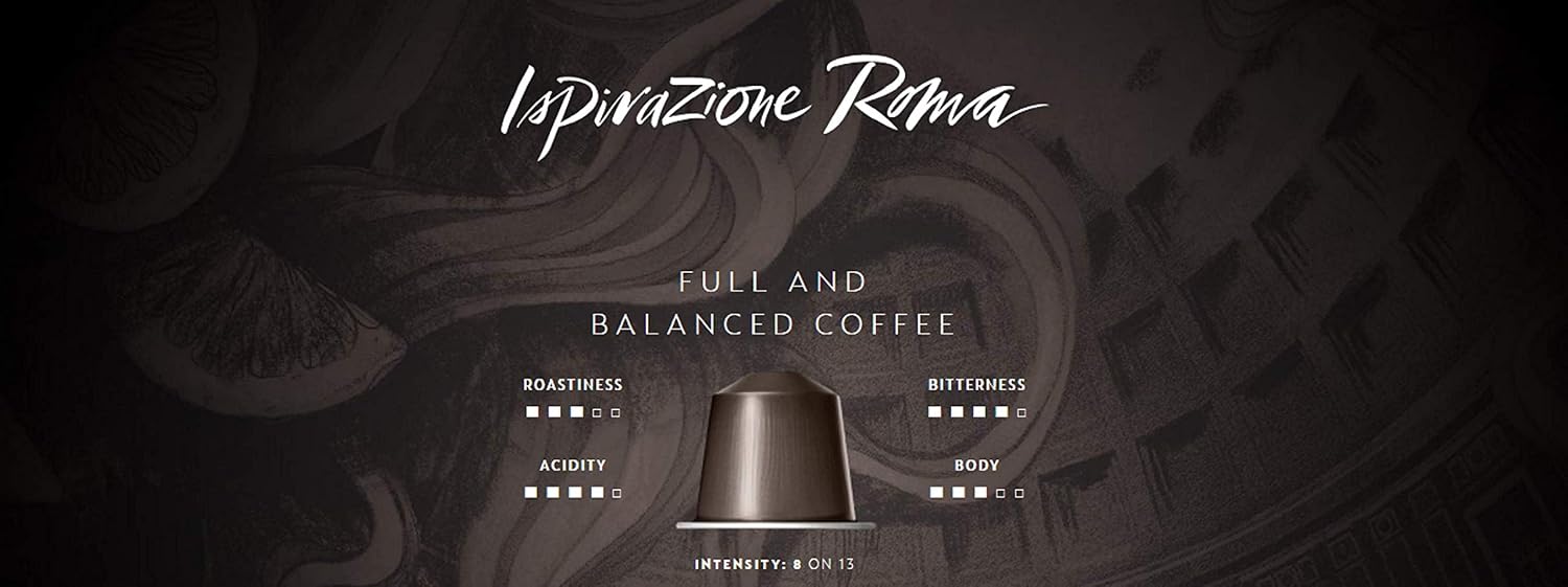 60 X Ispirazione Italiana Roma Nespresso Coffee Capsules. : Amazon.co ...