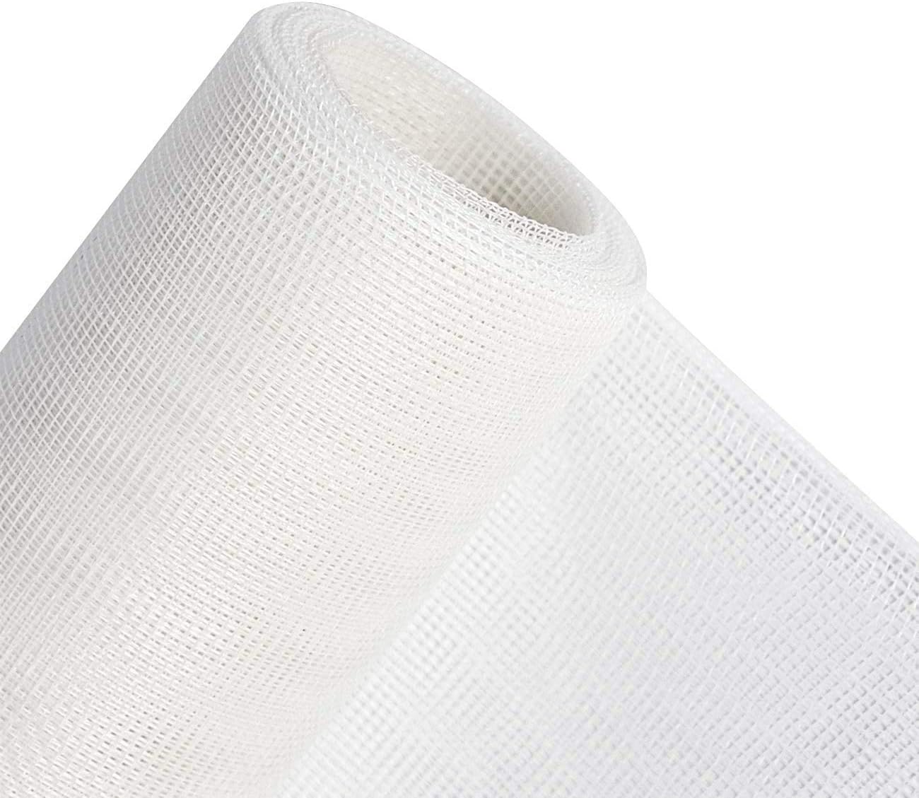 Insect Mosquito Net Fly Screen Window Mesh Net with Sticky Tape - White ...