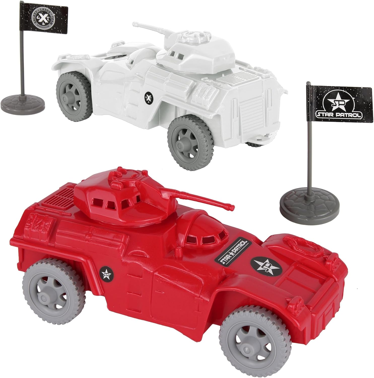 Amazon.com: Tim Mee Galaxy Laser Team Mars & Lunar Patrol Rovers ...