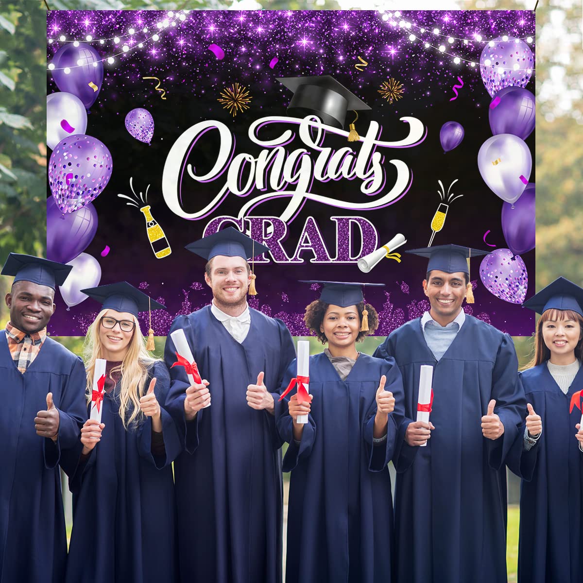 Graduation 2022 Purple
