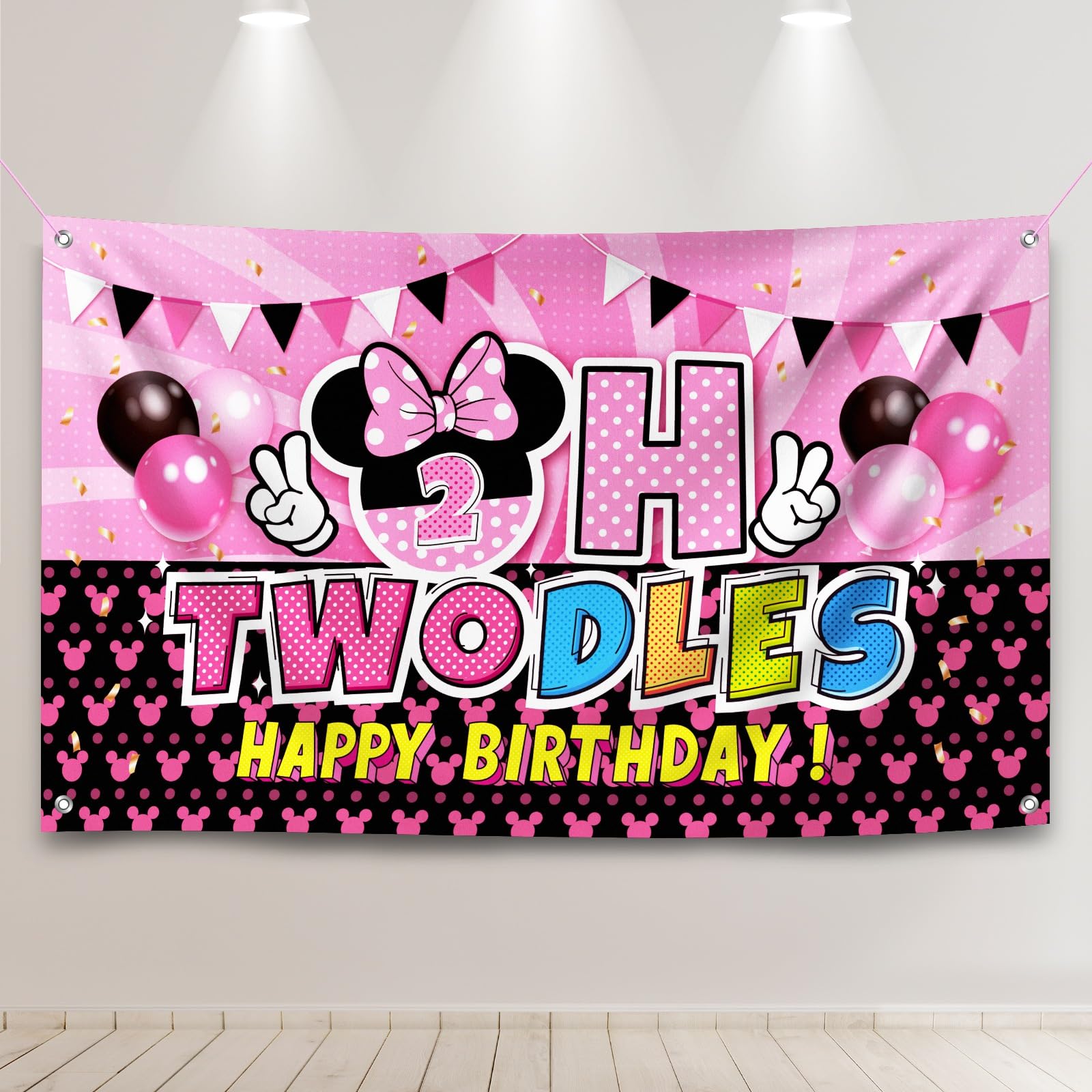 Minnie Mouse 2nd Birthday Wallpaper