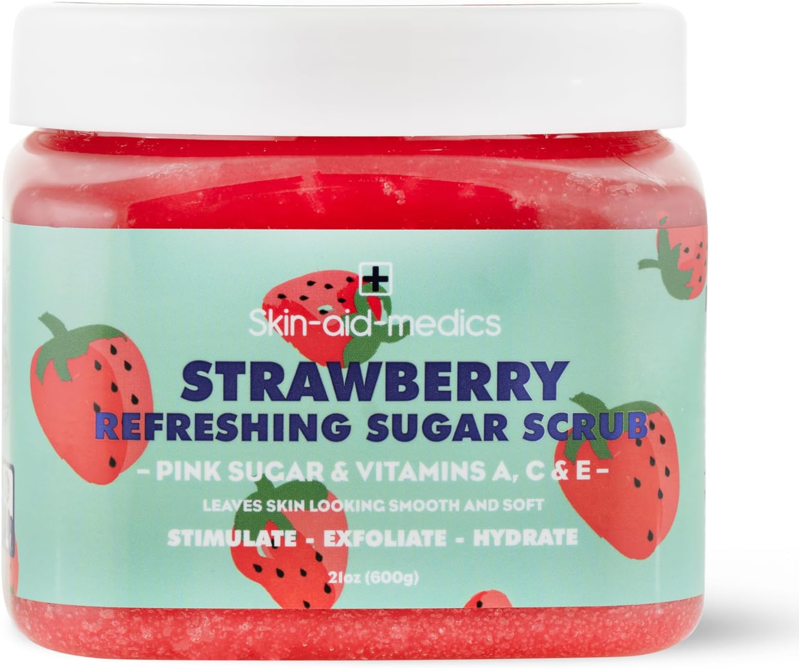 Amazon.com : Strawberry Ice Cream Sugar Scrub 10 oz - Pack of 3 ...
