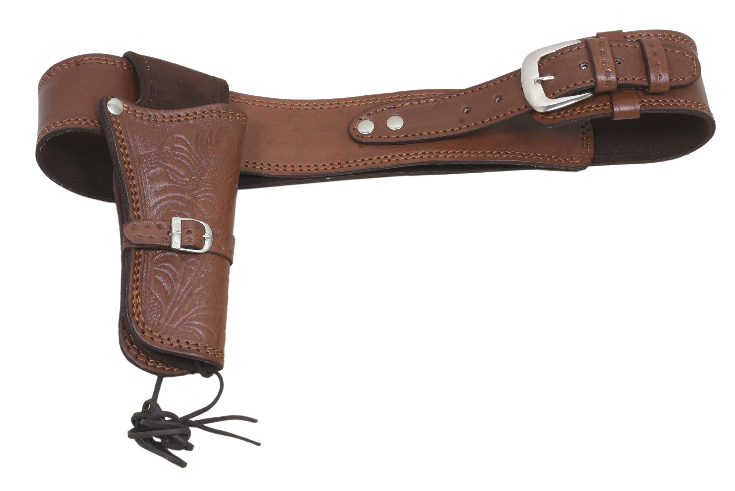 1911 Western Gun Holster Belt 38 357 Magnum Right Hand | Desertcart ...