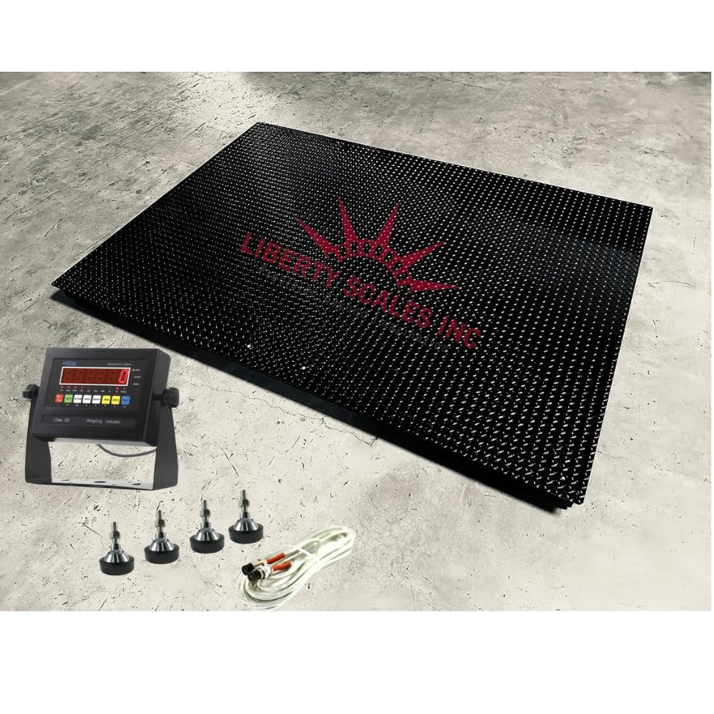 Amazon.com: Liberty LS-700-5'x7'-1k (60" x 84") Floor Scale | Heavy ...