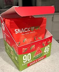 Amazon.com : Snack Owl Vegan Sour Gummy Candy – Gluten Free, Low ...