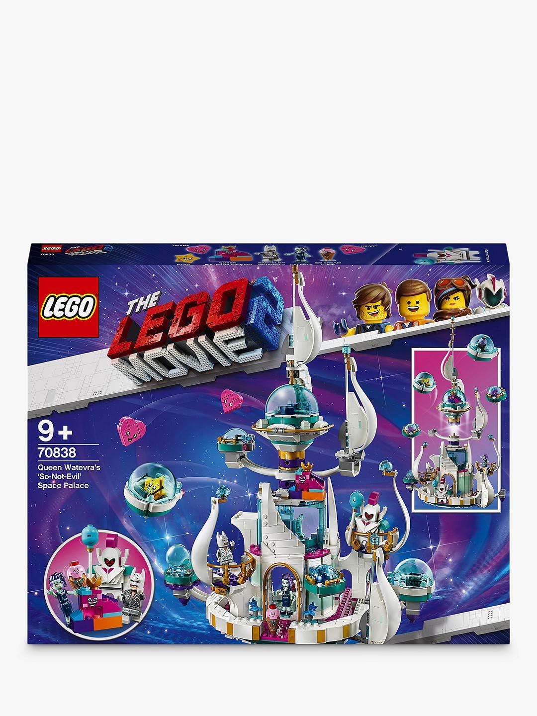 Amazon.com: LEGO THE LEGO MOVIE 2 Queen Watevra’s So Not Evil Space ...