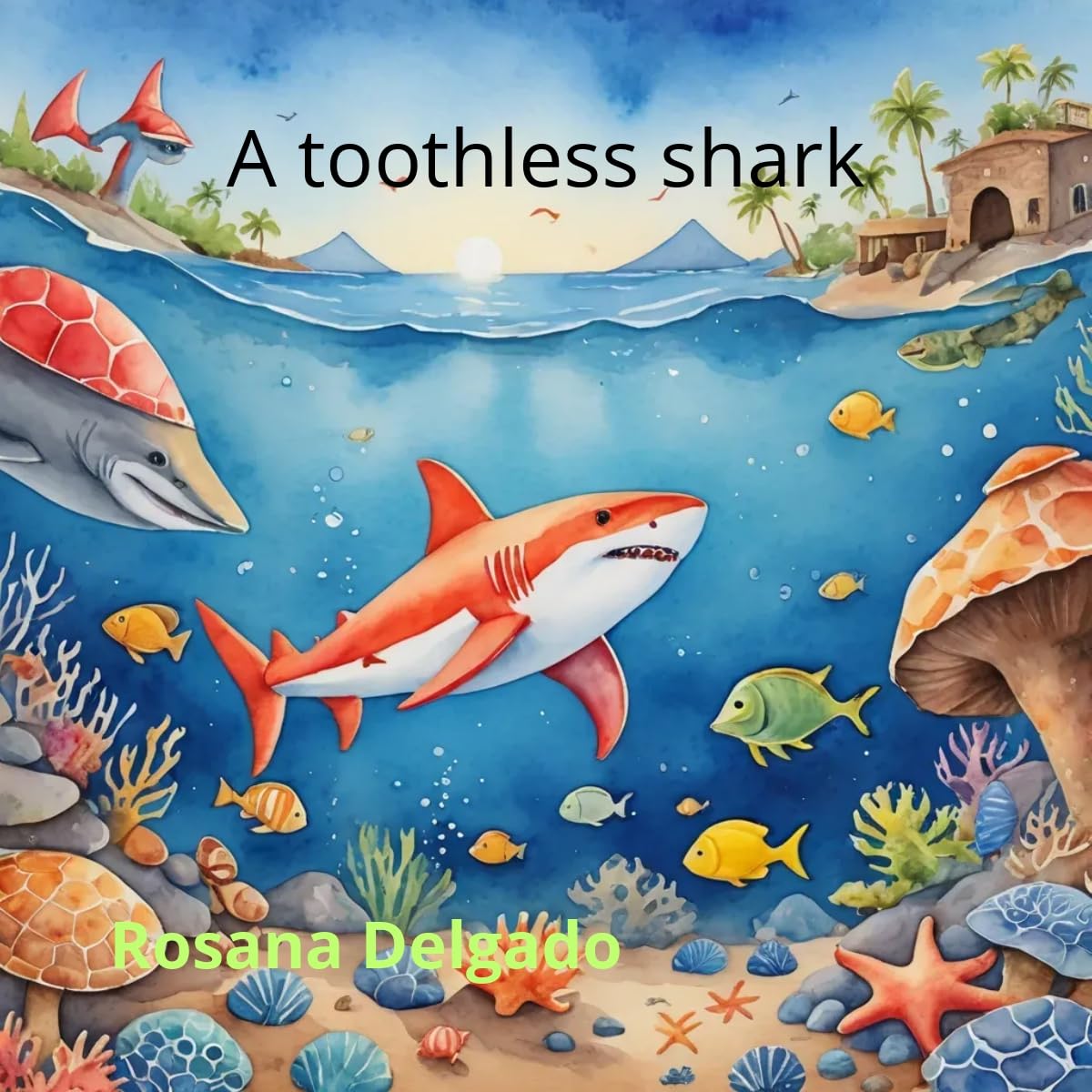 A toothless shark - Kindle edition by Delgado, Rosana. Children Kindle ...