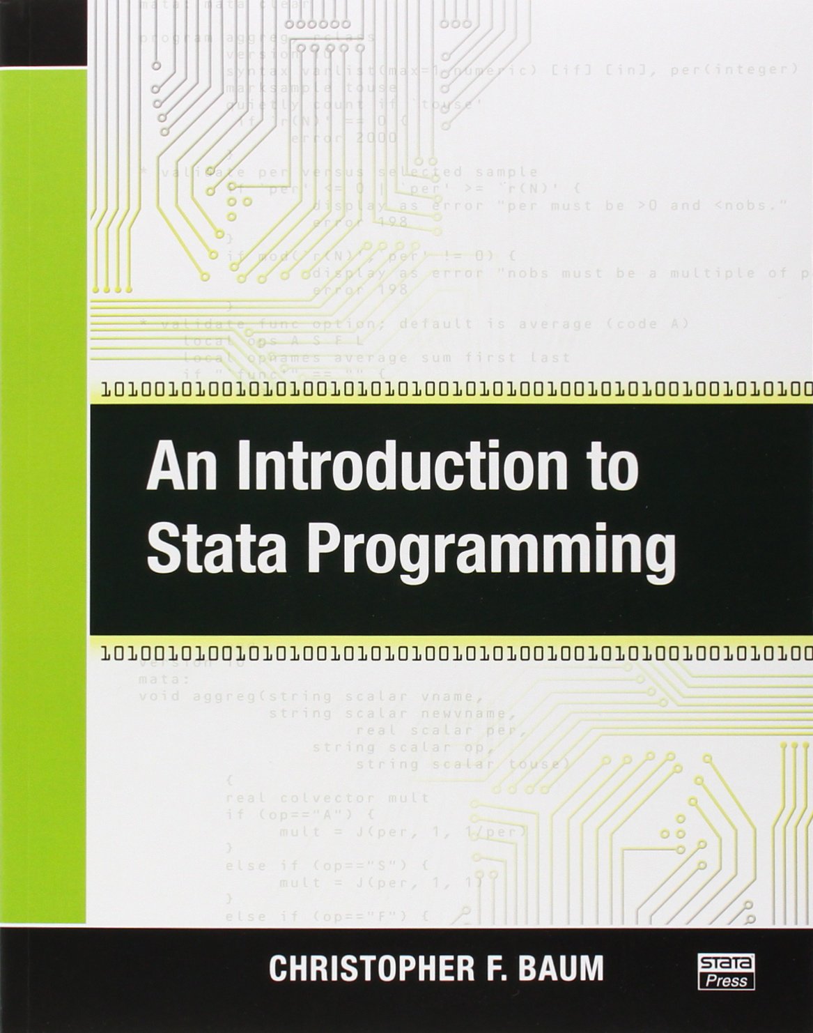 Amazon.com: An Introduction to Stata Programming: 9781597180450: Baum ...