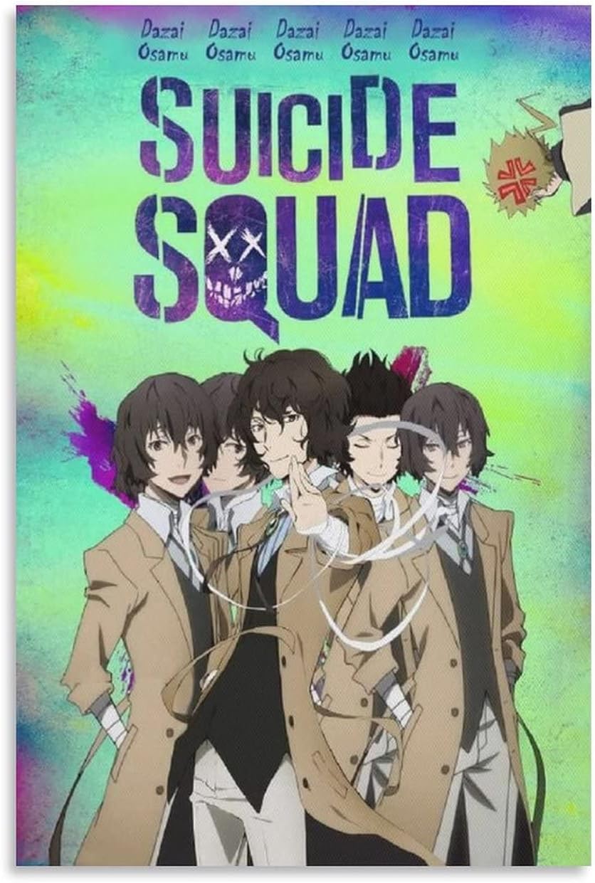 Amazon.com: FANSHENG Anime Poster Bungo Stray Dogs Chuuya Nakahara ...