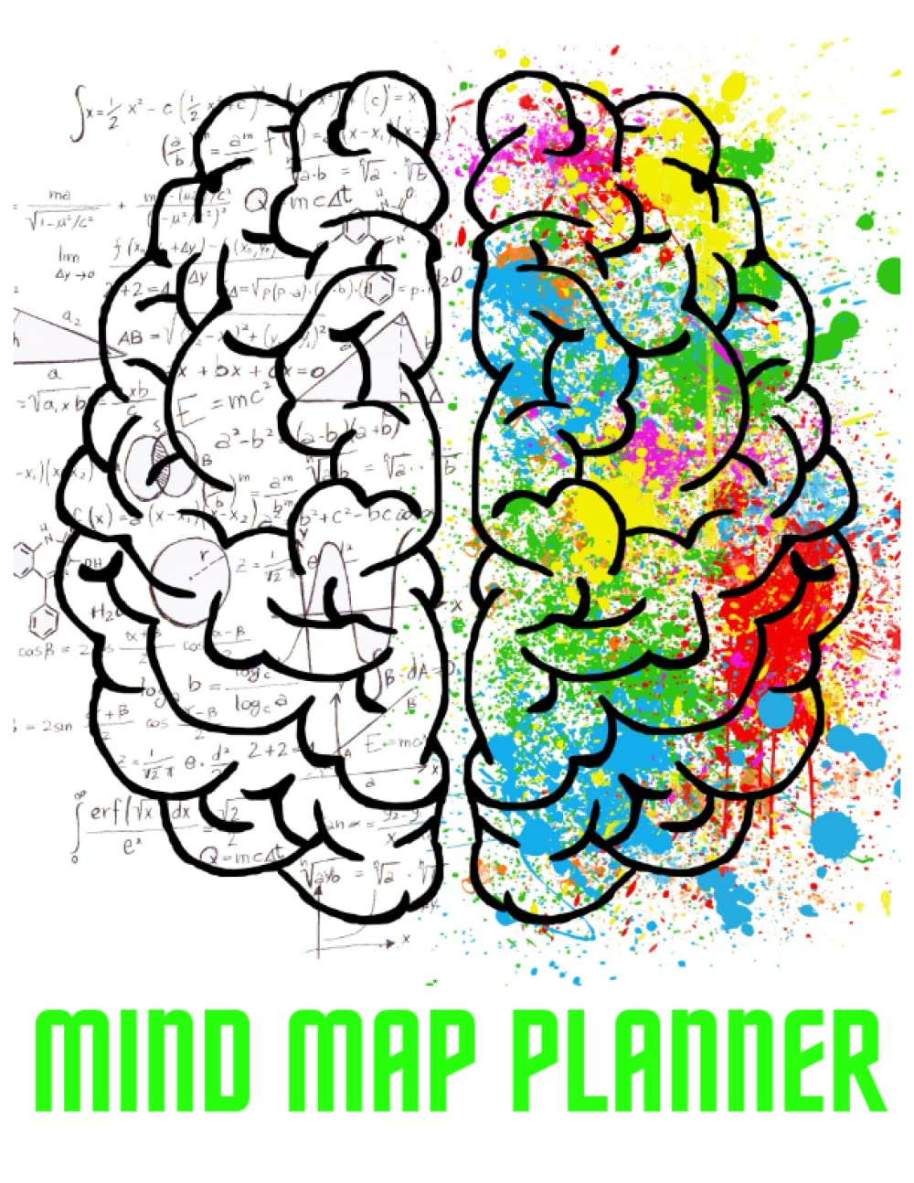 Buy Mind Planner | Blank Mind Templates | Thinking for Brainstorming ...