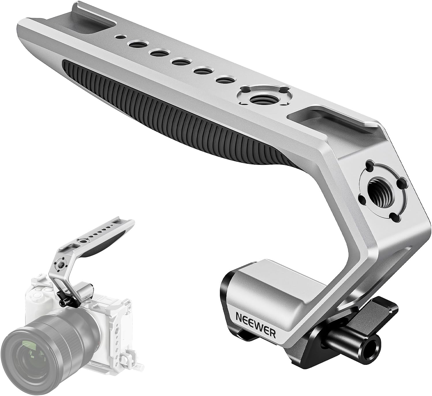 Amazon.com : NEEWER Camera Top Handle with Quick Release NATO Clamp ...