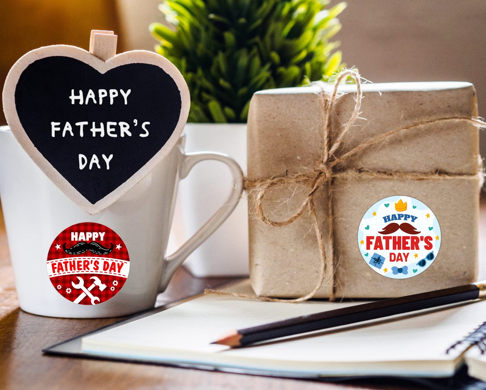 Snapklik.com : Happy Fathers Day Stickers Labels, 1.5" Fathers Day Gift ...