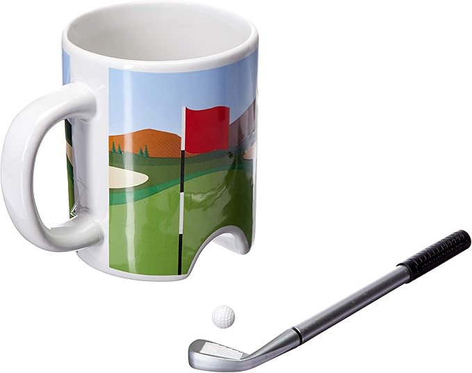 Amazon.com: Kikkerland Putter Cup Golf Mug : Sports & Outdoors