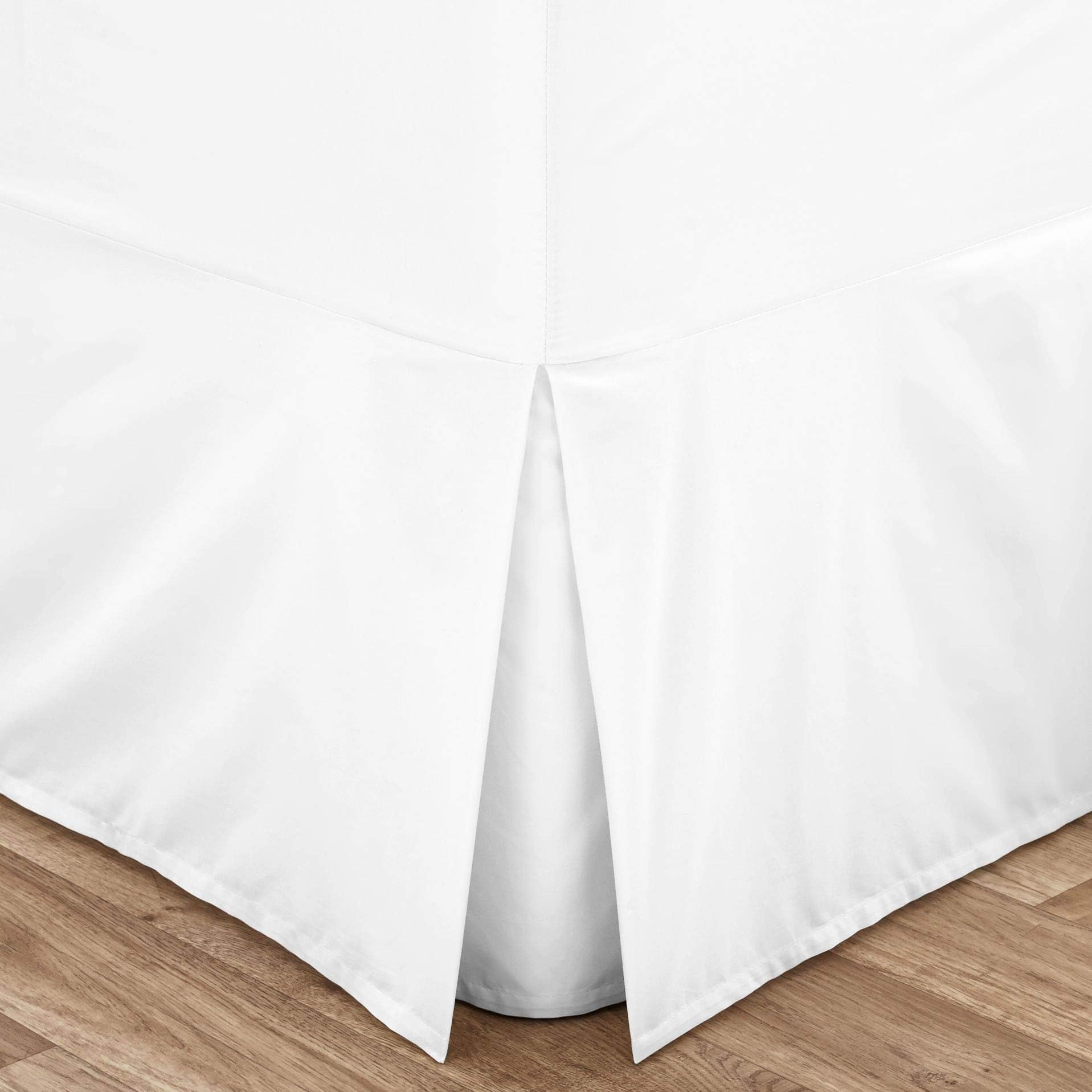 Catherine Lansfield Easy Iron Percale Combed Double Fitted Valance ...