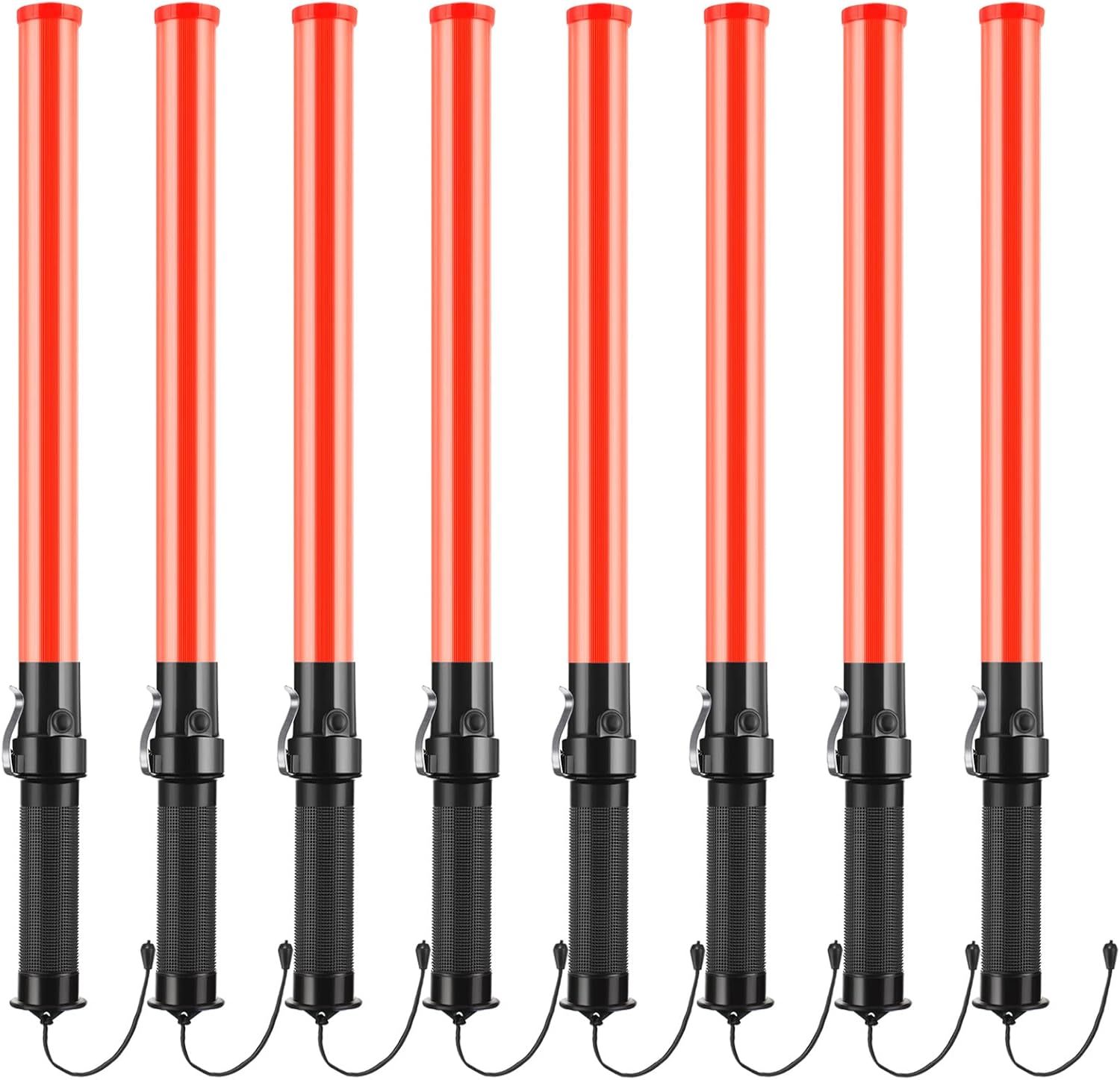 Amazon.com: 8 Pieces 21 Inch Signal Traffic Wand Safety Traffic Control ...