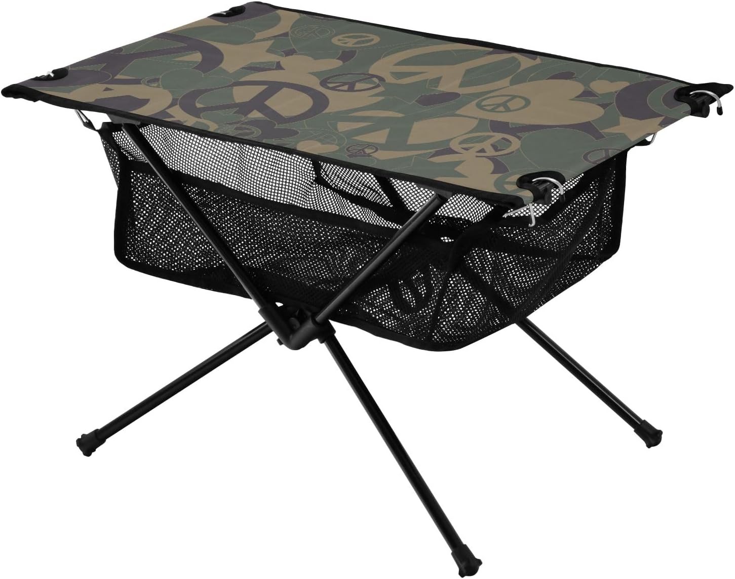 Amazon.com: senya Military Camouflage with Peace Sign Hippie Folding ...