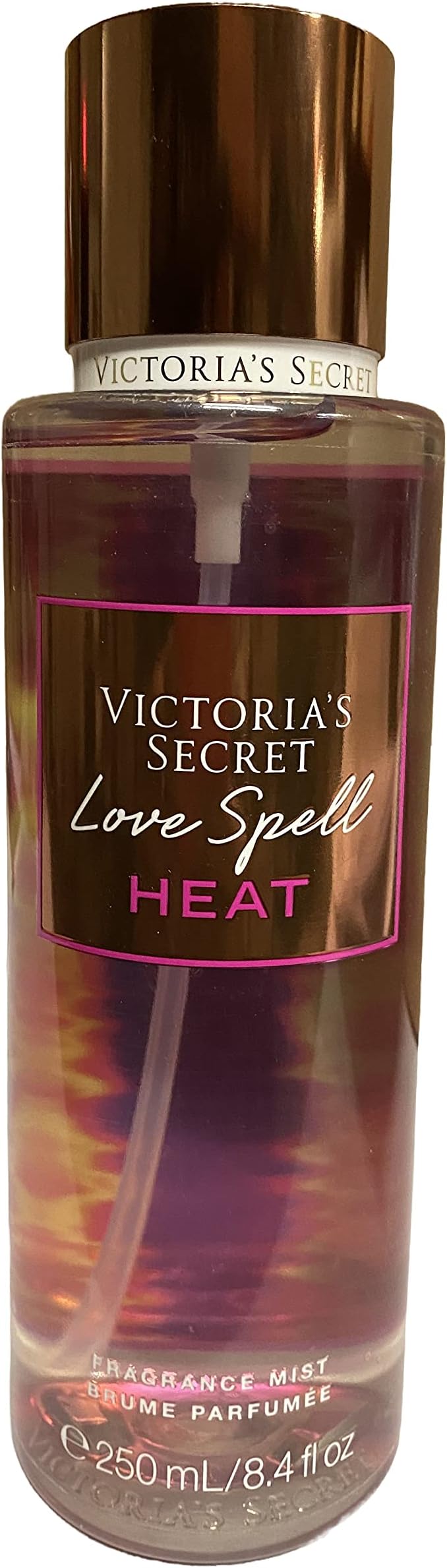 Amazon.com : Victoria's Secret Love Spell Heat Fragrance Body Mist 8.4 ...