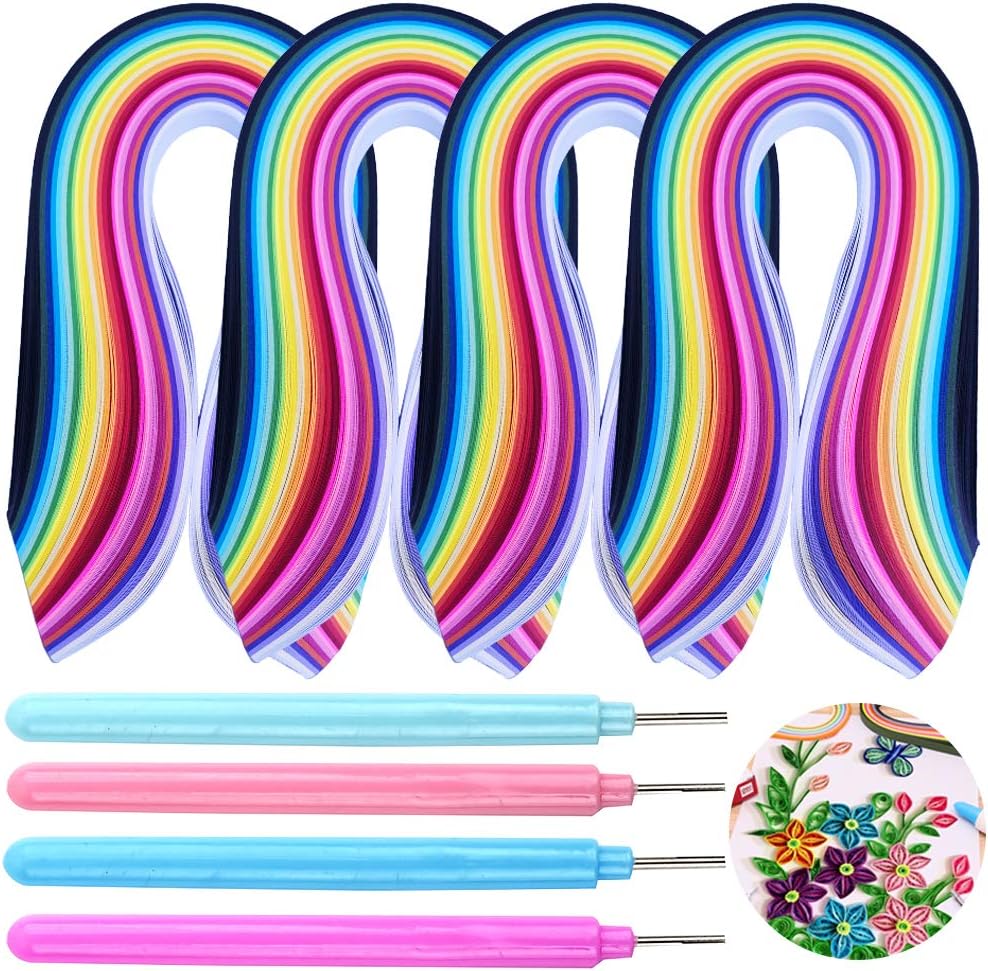 Paper Quilling Kit,27 ColorsStrips Quilling Paper Set,Strips Paper ...