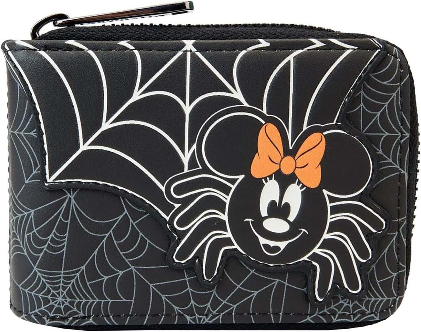 Amazon.com: Loungefly Disney Minnie Mouse Spider Accordion Wallet ...