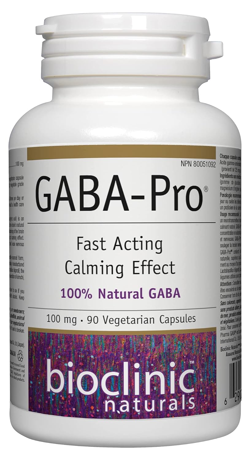 Amazon.com : GABA Pro Natural 90 VegiCaps : Health & Household
