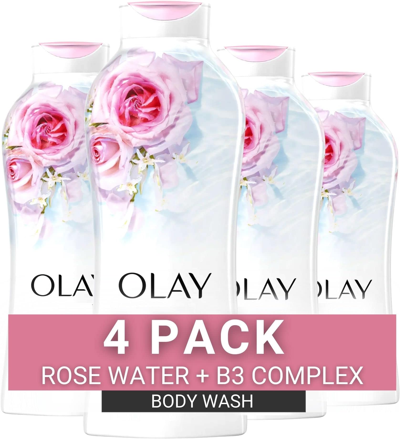 Amazon.com : Olay Ultra Rich Moisture Body Wash with Shea Butter, 22 Fl ...