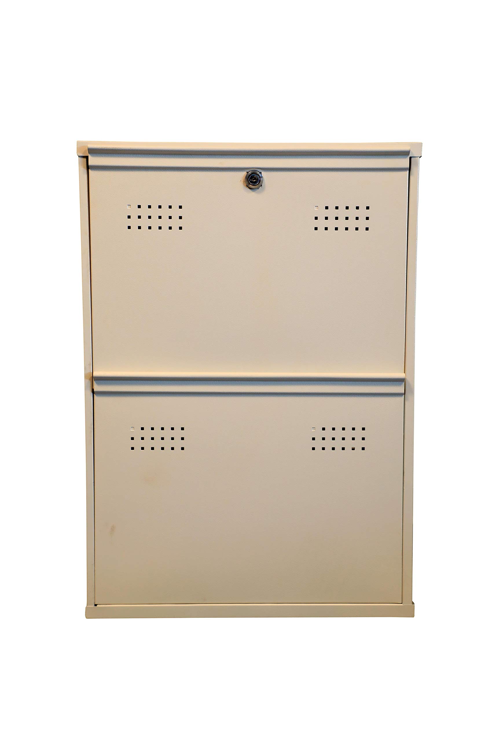 Buy Laxmi KAPAT 2 Door Metal Wall ed Shoe Rack | Steel Shoe and Chappal ...