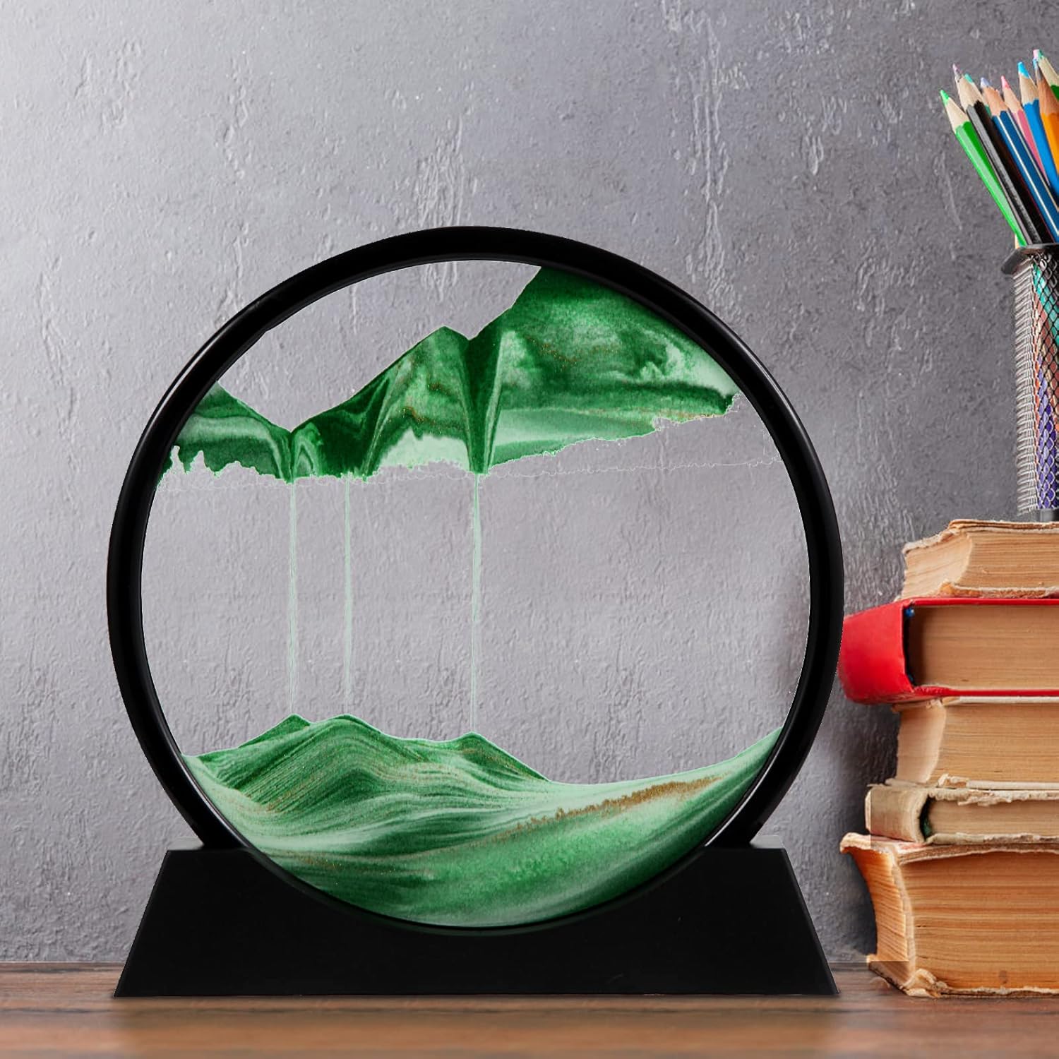 Amazon.com: Sand Art，3D Dynamic Sand Art Liquid Motion, Moving Sand Art ...