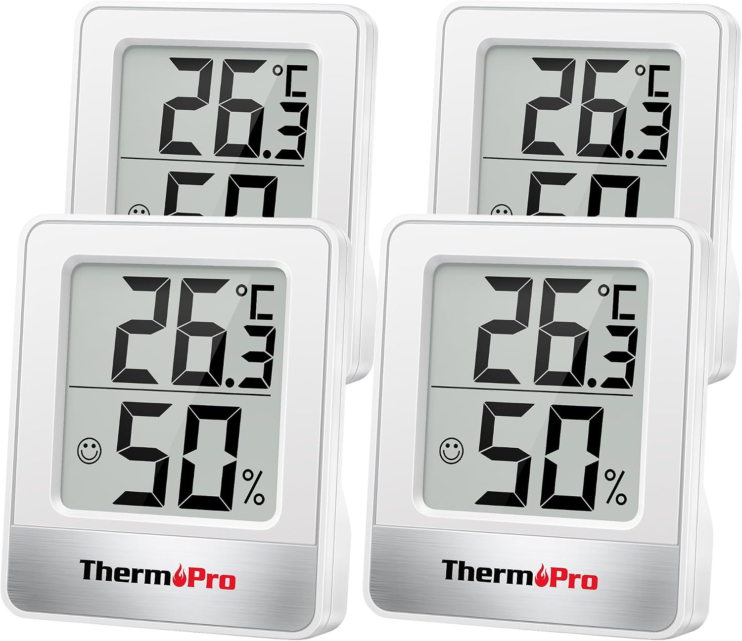 ThermoPro TP49 Digital Room Thermometer Indoor Hygrometer Mini ...