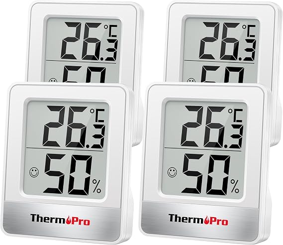 ThermoPro TP49 Digital Room Thermometer Indoor Hygrometer Mini ...