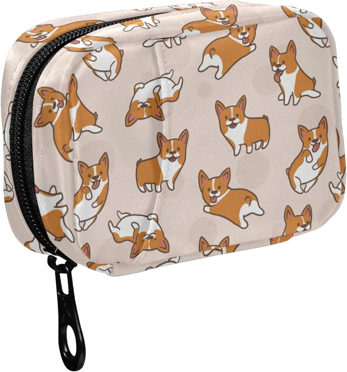 Amazon.com: Fustylead Cartoon Corgis Pill Organizer and Storage Weekly ...