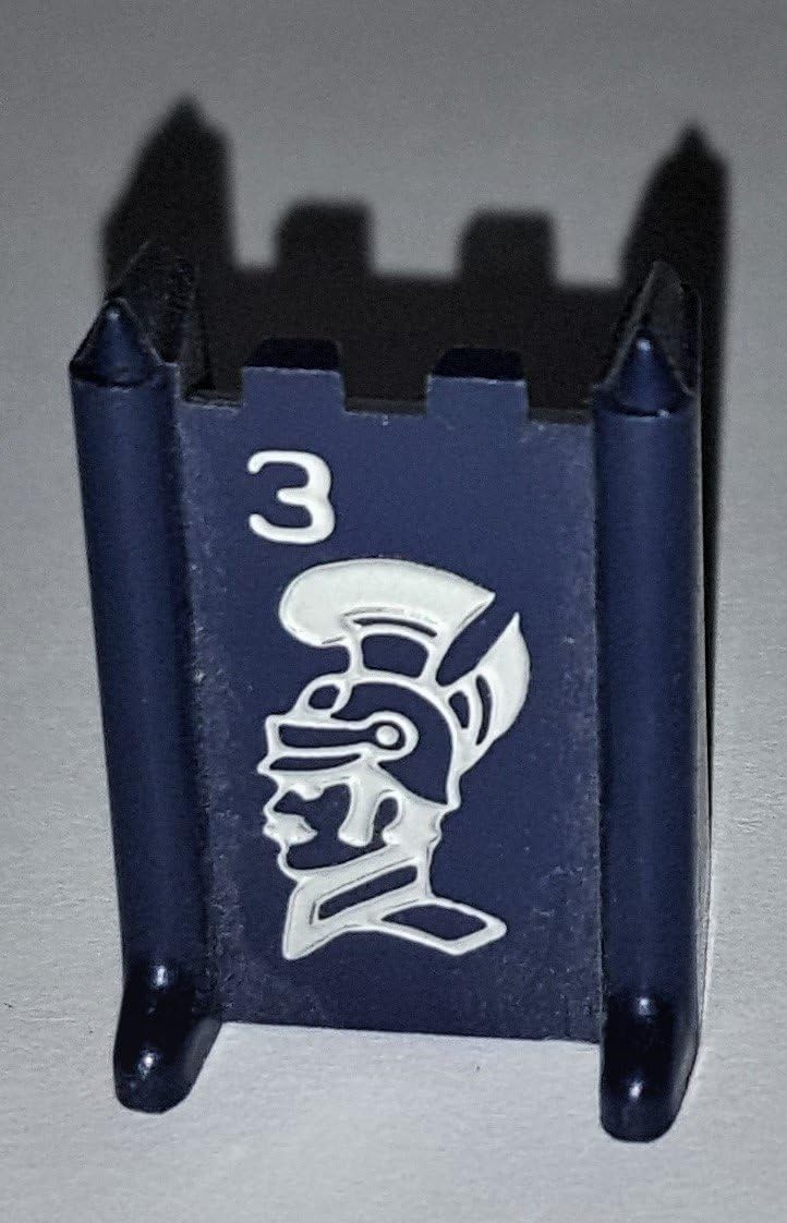 Amazon.com: Stratego 1961-1975 Game Piece: Blue Colonel #3 : Toys & Games