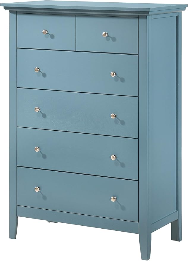 Amazon.com: Glory Furniture Hammond , Blue Chest, 48" H X 32" W X 18" D ...