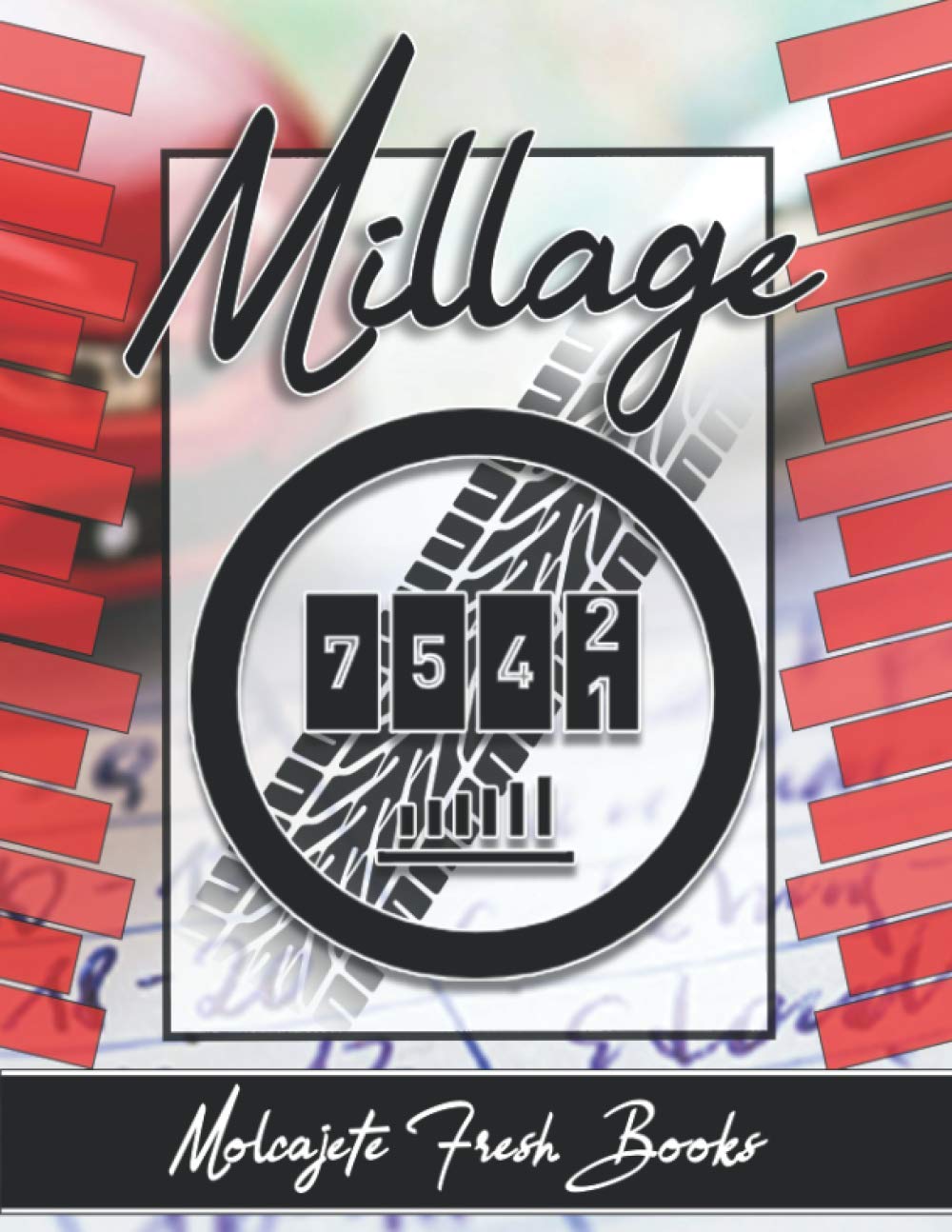 Buy Libro de Millage: 8.5x11 Libro de Millage para notar tu millas de ...