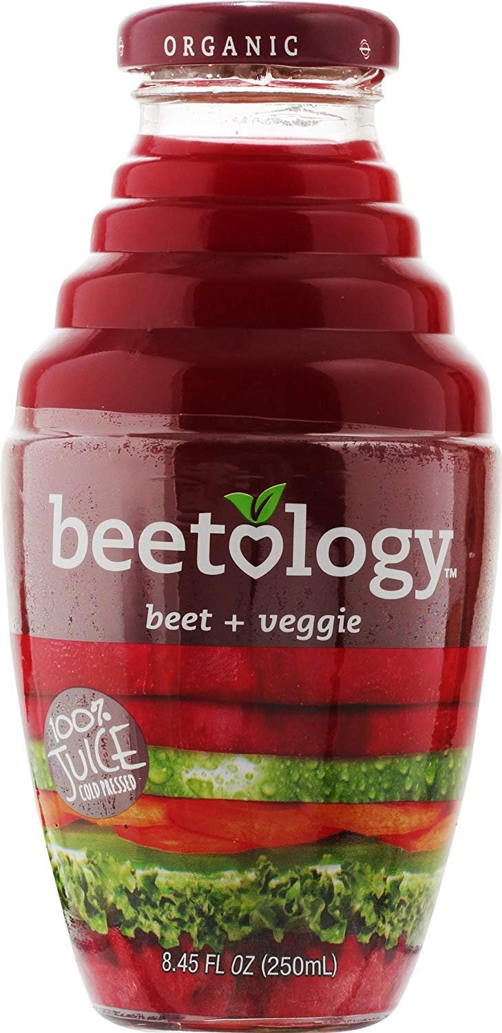 Amazon.com : Beetology Beet Plus Veggie Juice, 8.45 Fl Oz (Pack of 6 ...