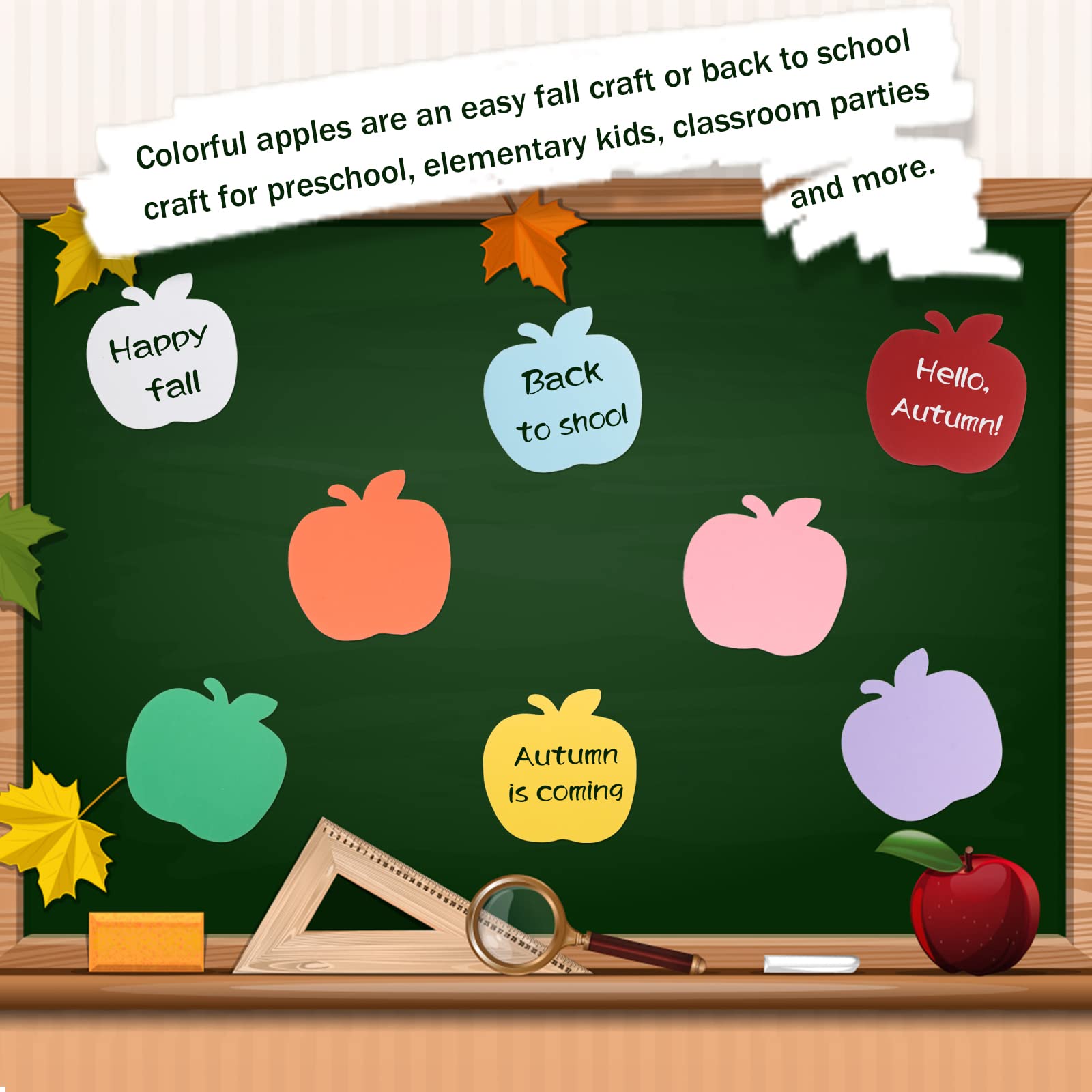 Fall Apples Classroom Decoration 60 Fall Bulletin Boards And Doors For
