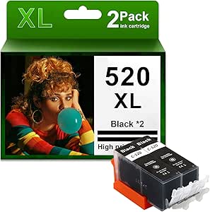 Amazon.com: 520XL 521XL Ink Cartridge Works Combo Pack Replacement for ...