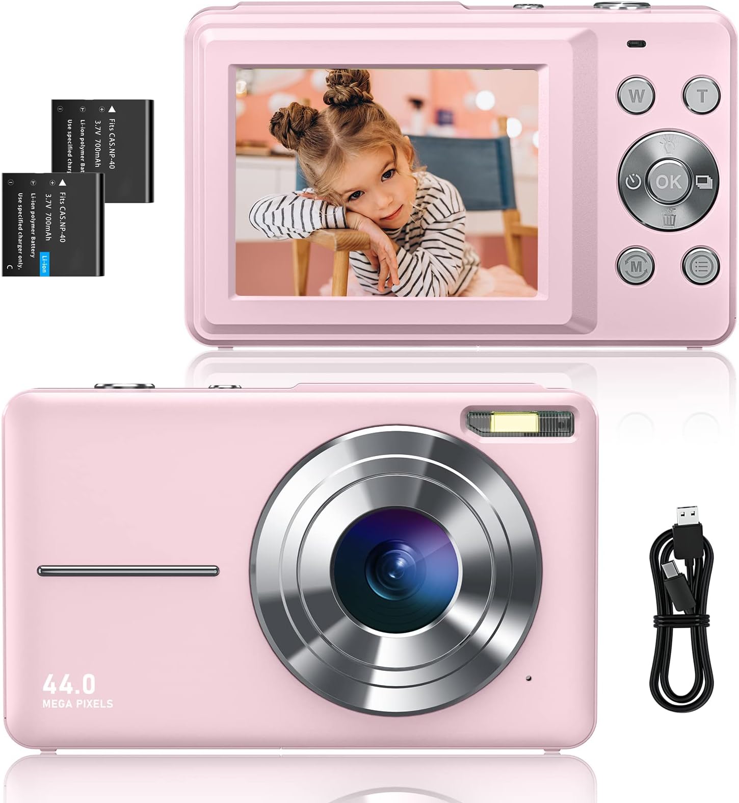 Digital Camera 1080P FHD Photo Camera 44MP Camera 16X Digital Zoom ...