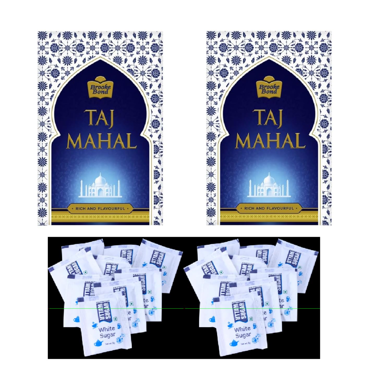 Taj Mahal Tea 250 Gram,(Pack Of 2) | Rich and Flavourful Chai - Premium ...