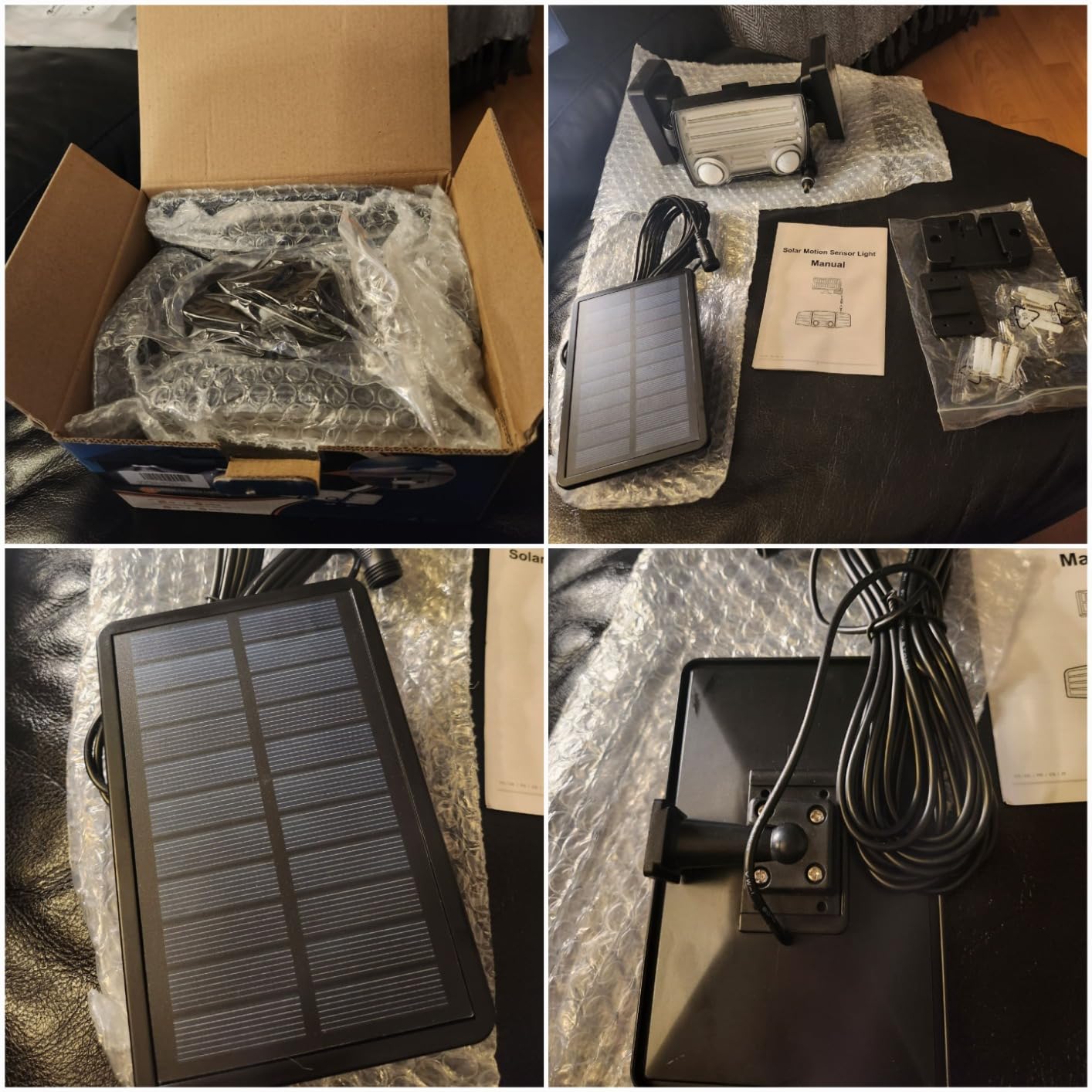 B-right Solar Lights Outdoor, 138 LED Solar Security Lights Outdoor ...