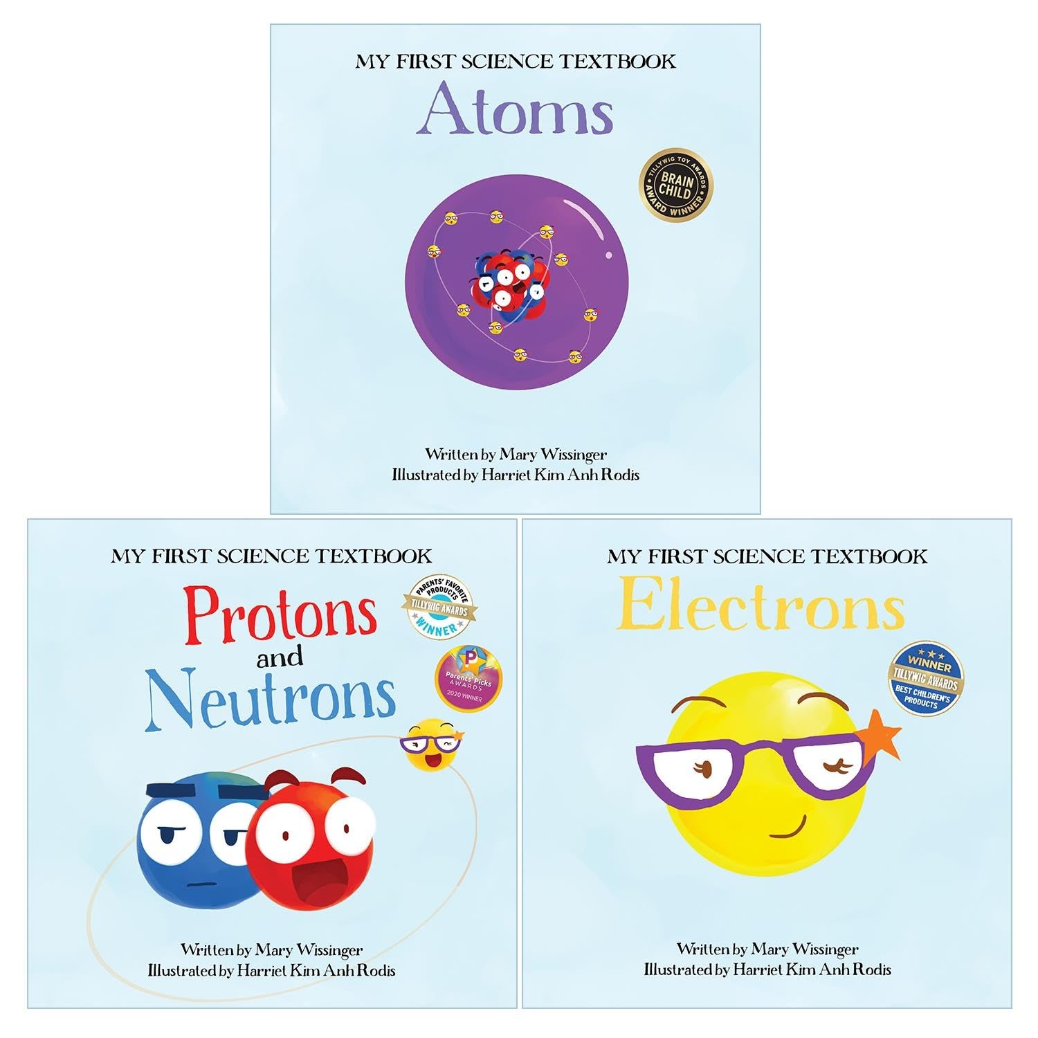 Amazon | All About Atoms (My First Science Textbook) | Wissinger, Mary ...