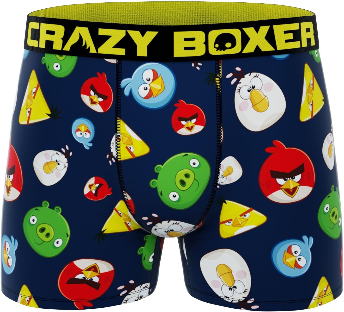 Amazon.com: CRAZYBOXER Men's Underwear Angry Birds Comfortable Boxer ...